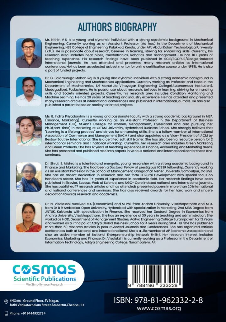 Marketing Management – COSMAS Scientific Publications